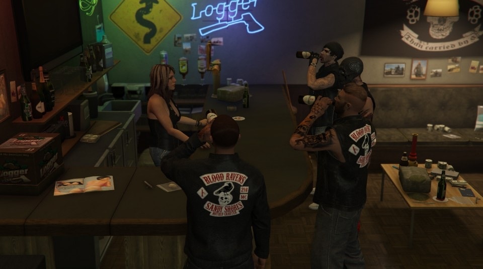 🔴⚪-BLOOD RAVENS MC -⚪🔴 - Crews - GTAForums