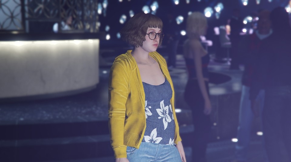 Yellow Jacket Girl Gta Online Gtaforums