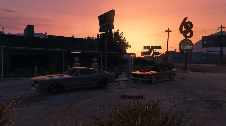 Grand Senora Desert by Vp-Mateitus in Grand Theft Auto V - Rockstar Games